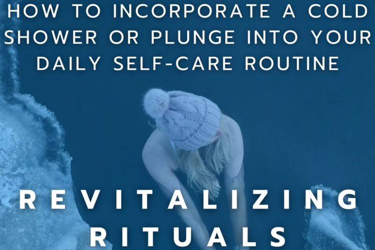 Revitalizing Rituals: Comparing the Benefits of Cold Showers and Ice ...
